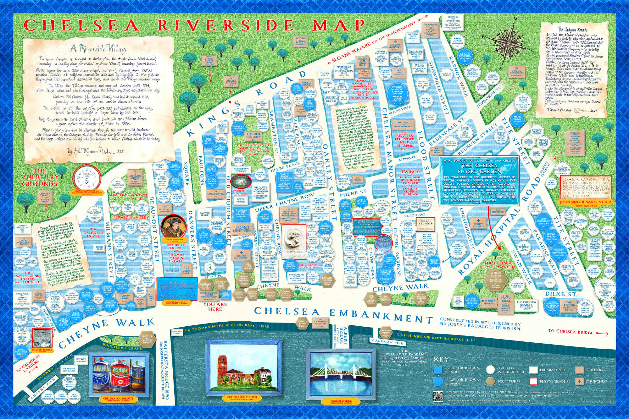Artwork - Chelsea Riverside Map